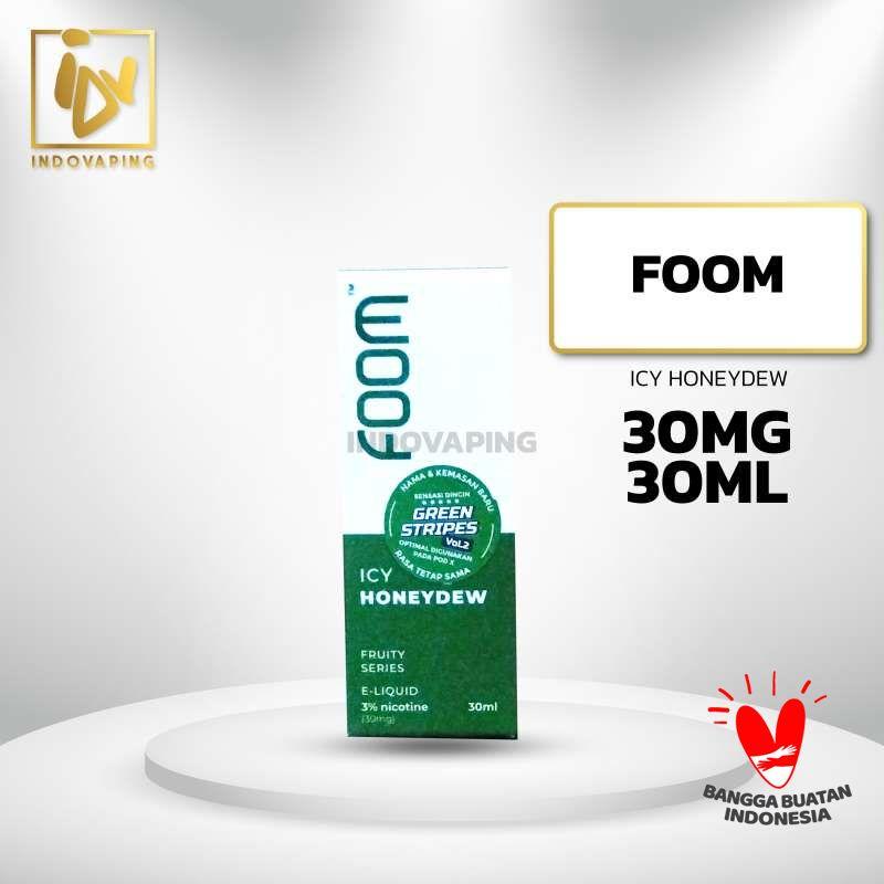 Jual Liquid Vapor Vape - Foom Liquid 30mg 30ml Icy Honeydew By Foom Lab ...