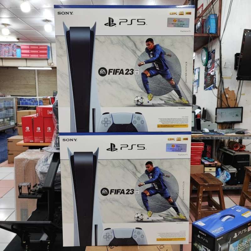 Promo PS5 Console Sony PlayStation 5 Disc Bundle FIFA 23 Diskon 26% di ...