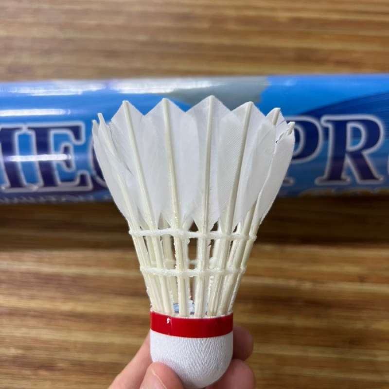 Promo Shuttlecock Badminton Mega Pro Gold Ori Kok Bulu Tangkis Diskon ...