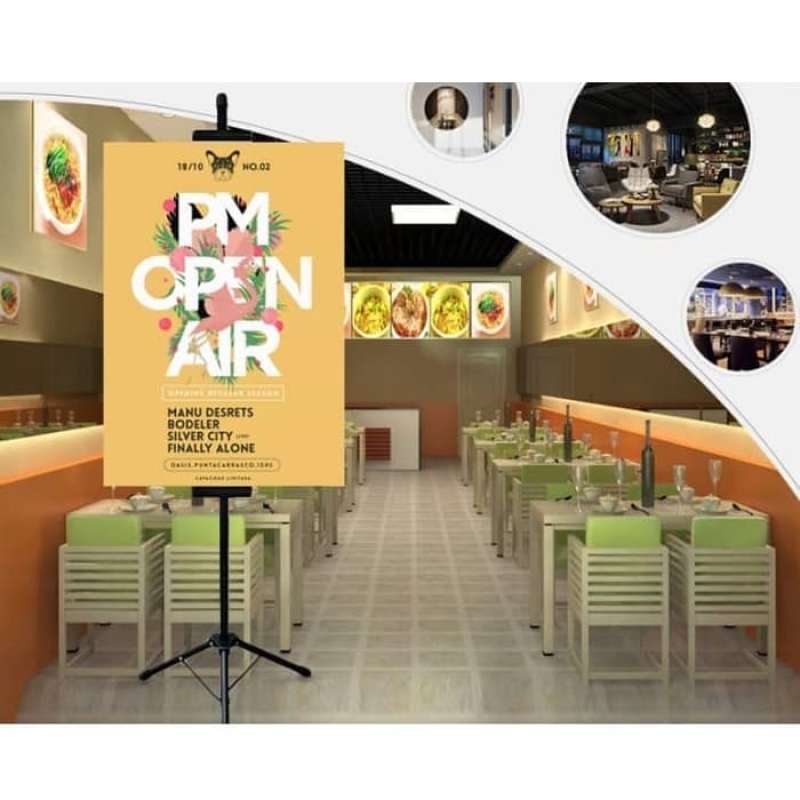 Harga Standing Poster