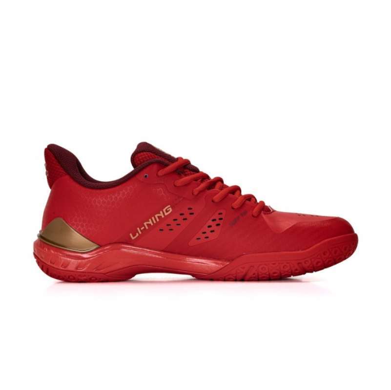 Jual Li-Ning Badminton Shoes AYAR033-1 YUN TING Flame Red di Seller ...