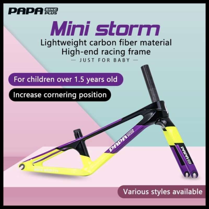 Jual Frame Push Bike Carbon Balanced Bike Carbon Papa Bike Plus Mini Storm Di Seller Relentless ...