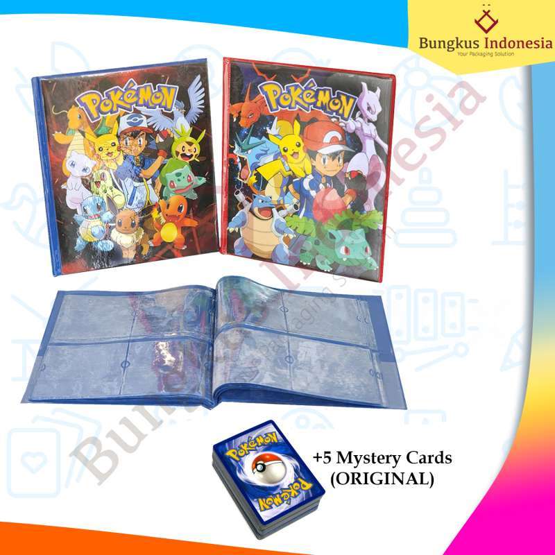 Jual Buku Album Kartu Pokemon Untuk 100pcs Kartu Pokemon / Koleksi Kartu - Kecil +1 Kartu Di ...
