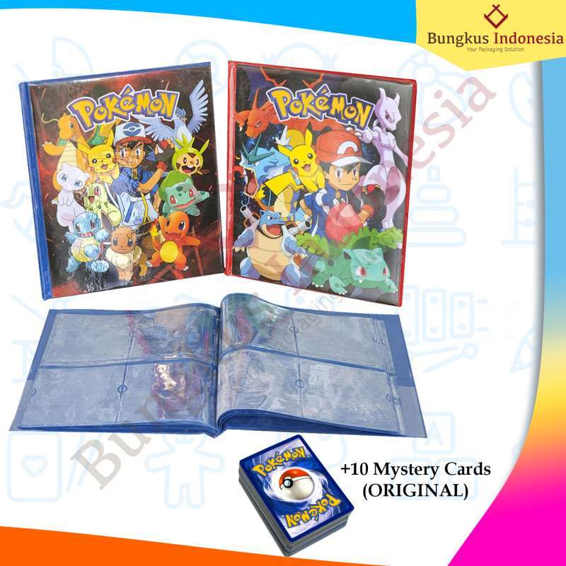 Jual Buku Album Kartu Pokemon Untuk 100pcs Kartu Pokemon / Koleksi Kartu - Kecil +1 Kartu Di ...
