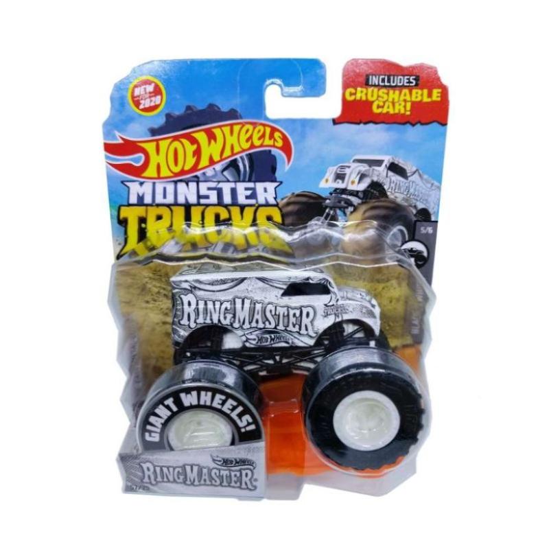Jual Hot Wheels Monster Truck 2020 Ring Master with Crushable Car ...