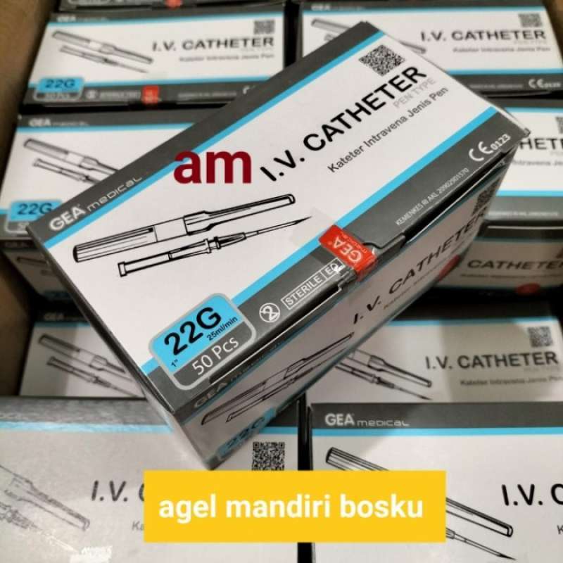 Promo I.V catheter 22 Gea / abocath 18 gea/IV CATHETER 22GEA Diskon 29% ...