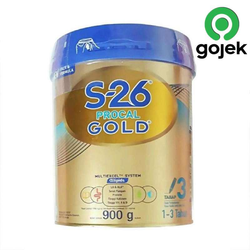 Jual S26 Procal Gold Tahap 3 New Pack Usia 1-3 Tahun Susu Formula [900 ...