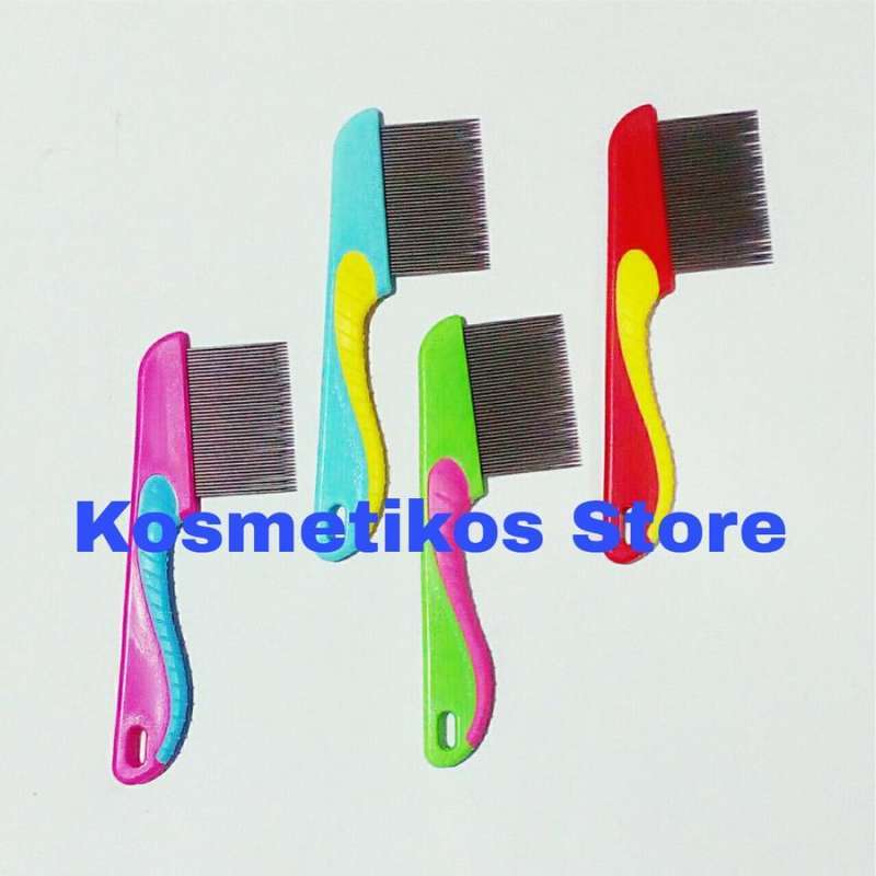 Jual Sisir Kutu Besi Stainless Gagang / Serit Kerep Ketombe Di Seller ...