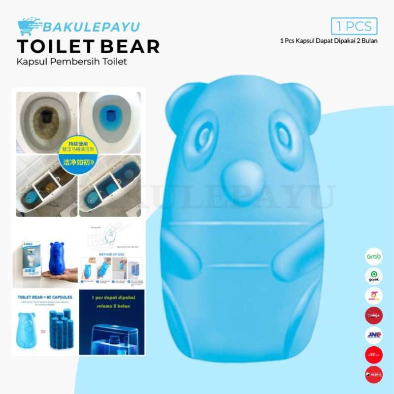 Promo Baru PEMBERSIH SI BIRU BERUANG PENYENGAR TOILET WC KLOSET DUDUK ...
