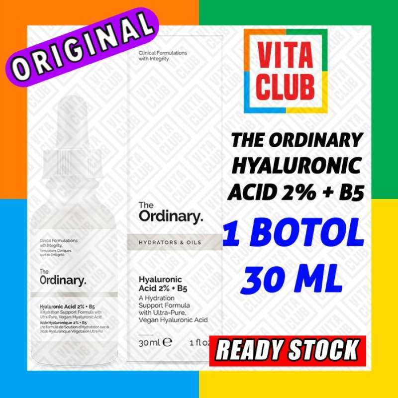Jual The Ordinary Hyaluronic Acid 2% + B5 - 30Ml di Seller Lulla Store - Kalibata, Kota Jakarta ...