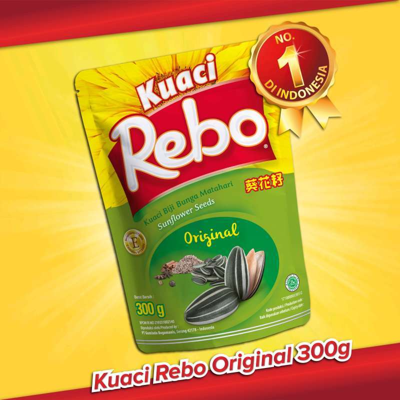 Jual REBO Original Kuaci [300g] di Seller Rebo - Panunggangan Barat ...
