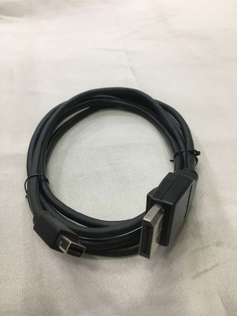 Promo KABEL KONEKTOR MINI DP TO DP / THUNDERBOLT TO DISPLAY PORT 1.8M ...