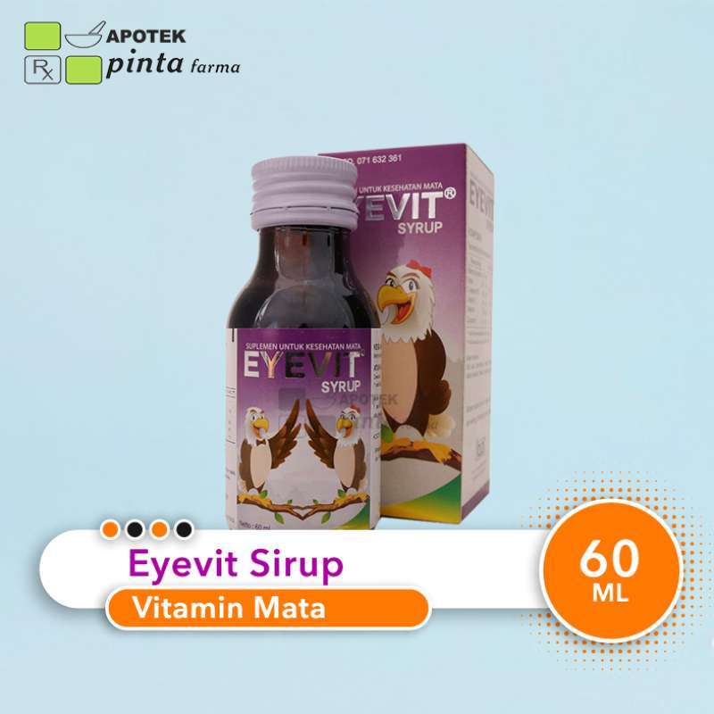 Jual Multivitamin Mata Eyevit Sirup 60 Ml di Seller Apotek Pinta Farma ...