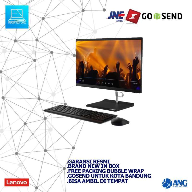 Jual Lenovo Aio V50a 11fj00gaid-gaid (i5 10400t/8gb/1 Tb/23,8/win 10 ...
