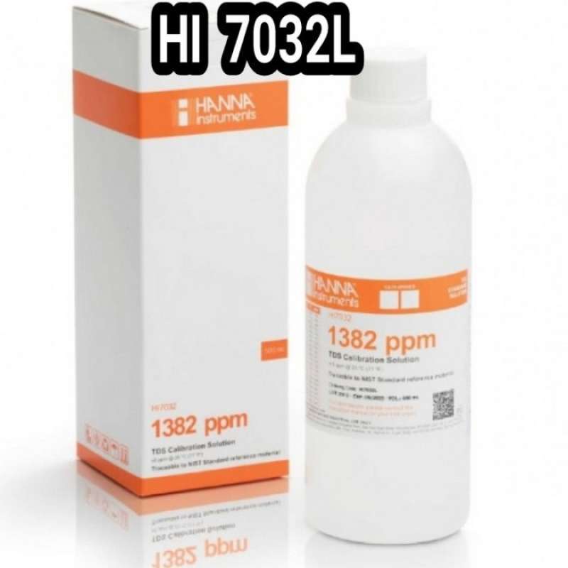 Promo Hanna Hi-7032L 1382Ppm Tds Solution, 500Ml Diskon 16% di Seller EDOGAWA STORE - Kota ...