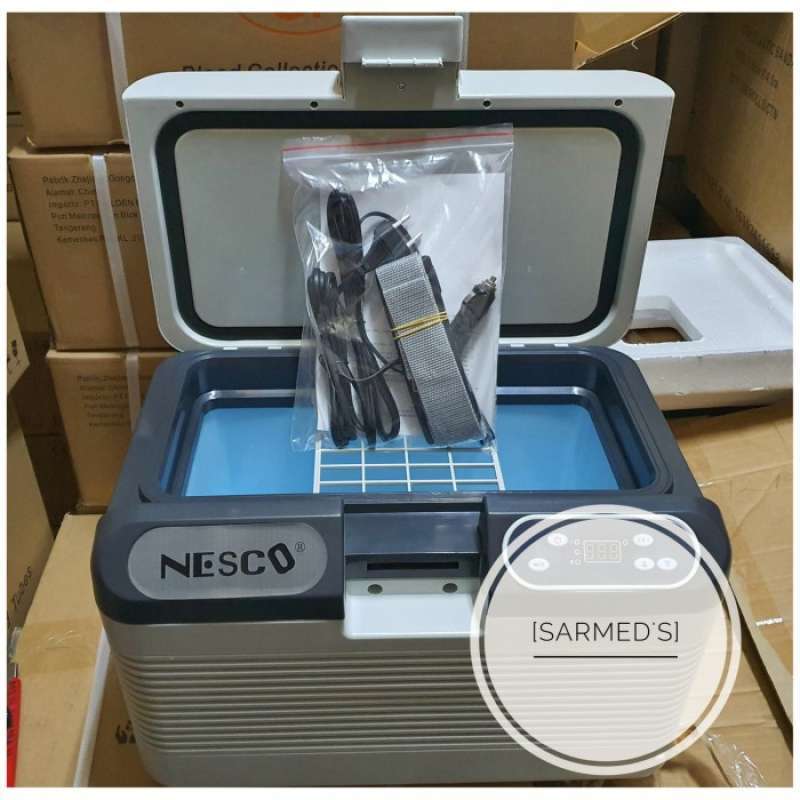 Jual Box Vaccine Nesco 12 Liter Ac/Dc / Cool Box Vaksin Nesco 12 Liter ...