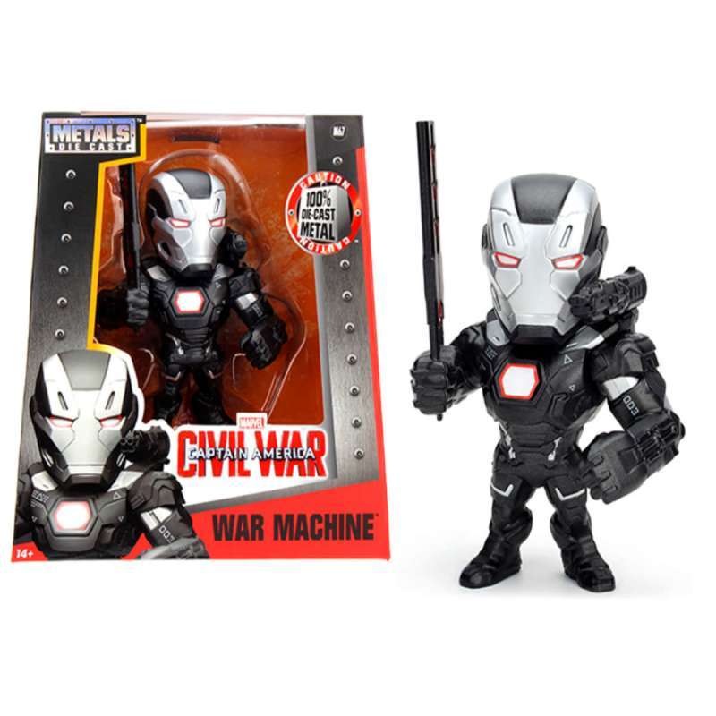 Jual JADA TOYS METALS WAR MACHINE - CIVIL WAR CAPTAIN AMERICA Action ...