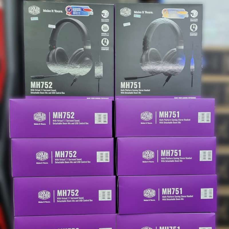 Promo Cooler Master Mh752 Gaming Headset With Virtual 7.1 Surround ...