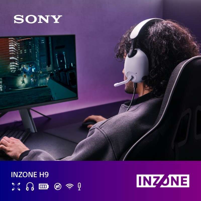 Promo SONY INZONE H9 Wireless Noise Cancelling Gaming Headset Diskon 50 ...