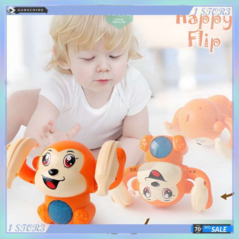 Promo Afive Happy Flip Little Monkey Mainan Monyet Gerak Interaktif ... Promo Afive Happy Flip Little Monkey Mainan Monyet Gerak Interaktif ...