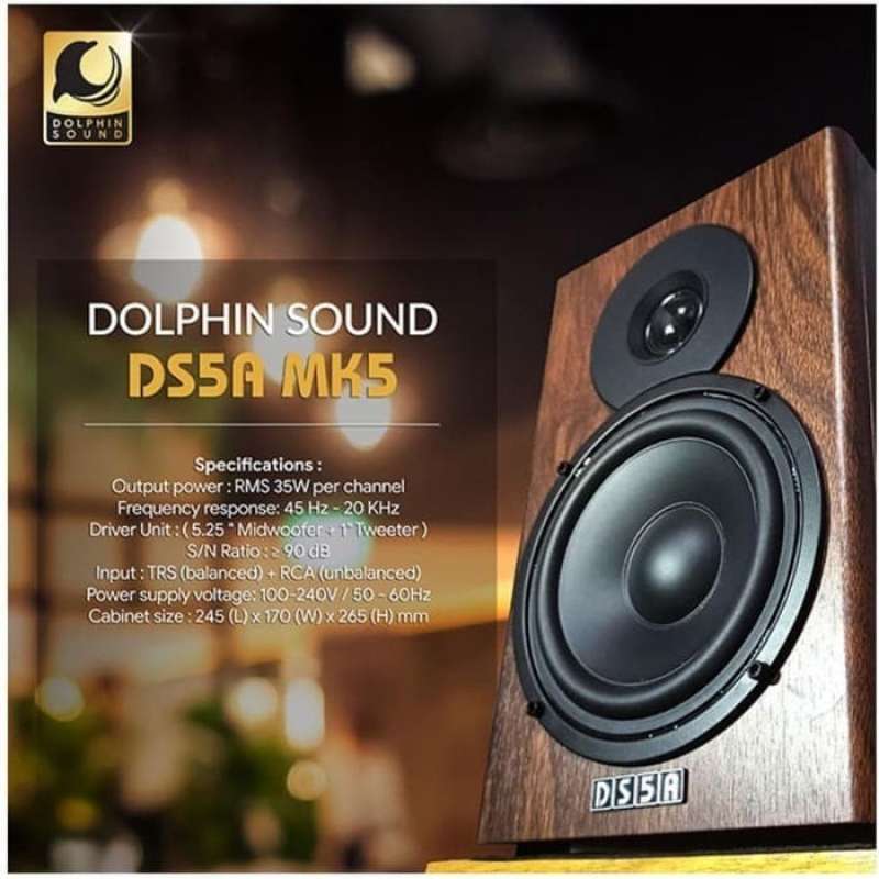 Jual Speaker Monitor ISK DS5A MK5 ISK DS 5A MK5 ISK DS 5A MK 5 Original ...