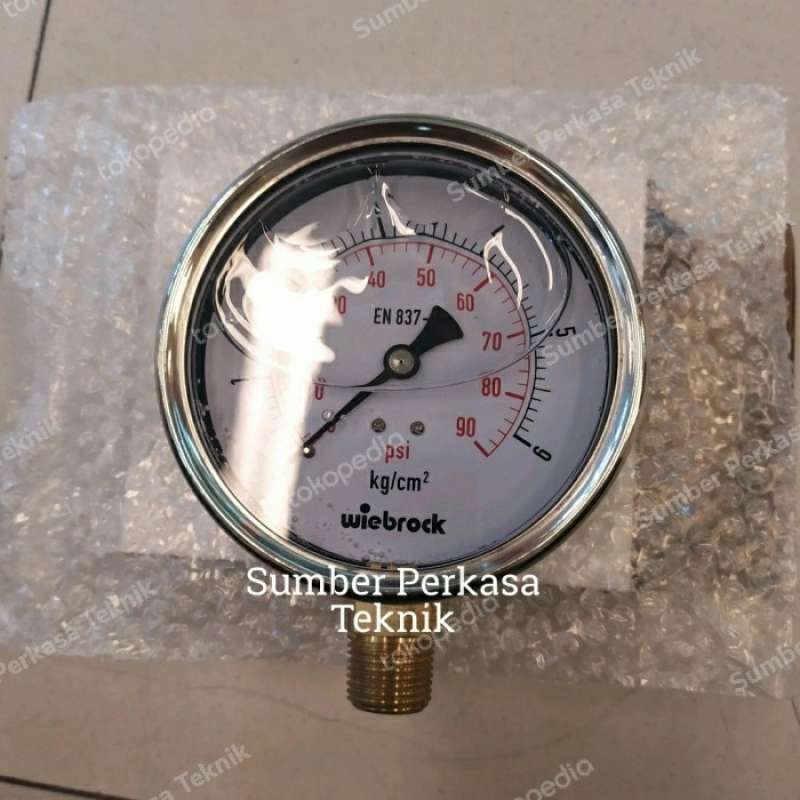 Promo Pressure gauge Wiebrok Raket 21/2 inch / 6 kg / 90 psi Diskon 65% di Seller maju olahraga ...