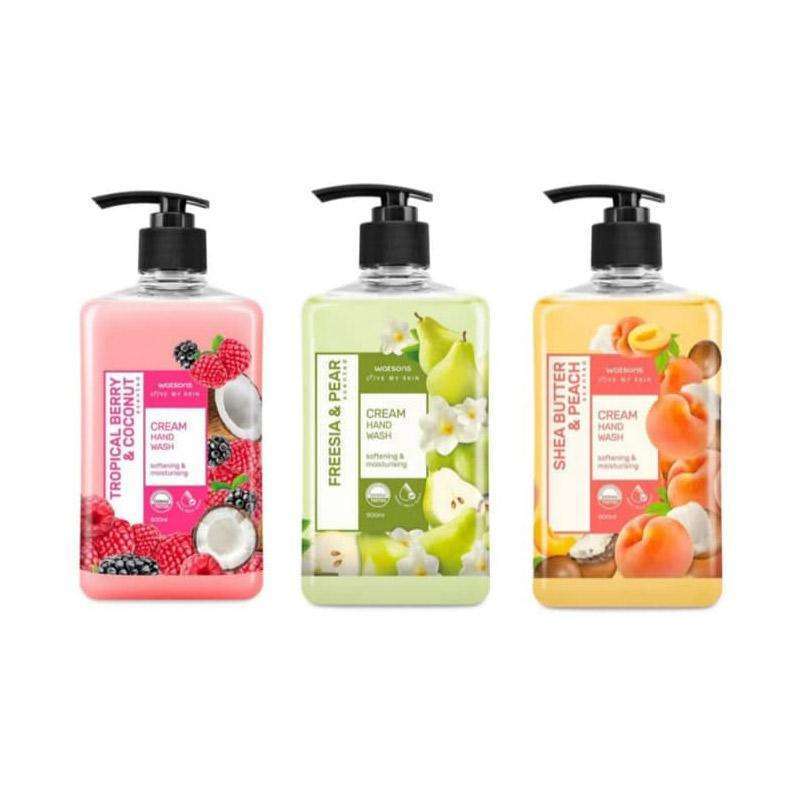 Jual Watsons Cream Hand Wash [500 L] - Sabun Cuci Tangan di Seller Mama ...