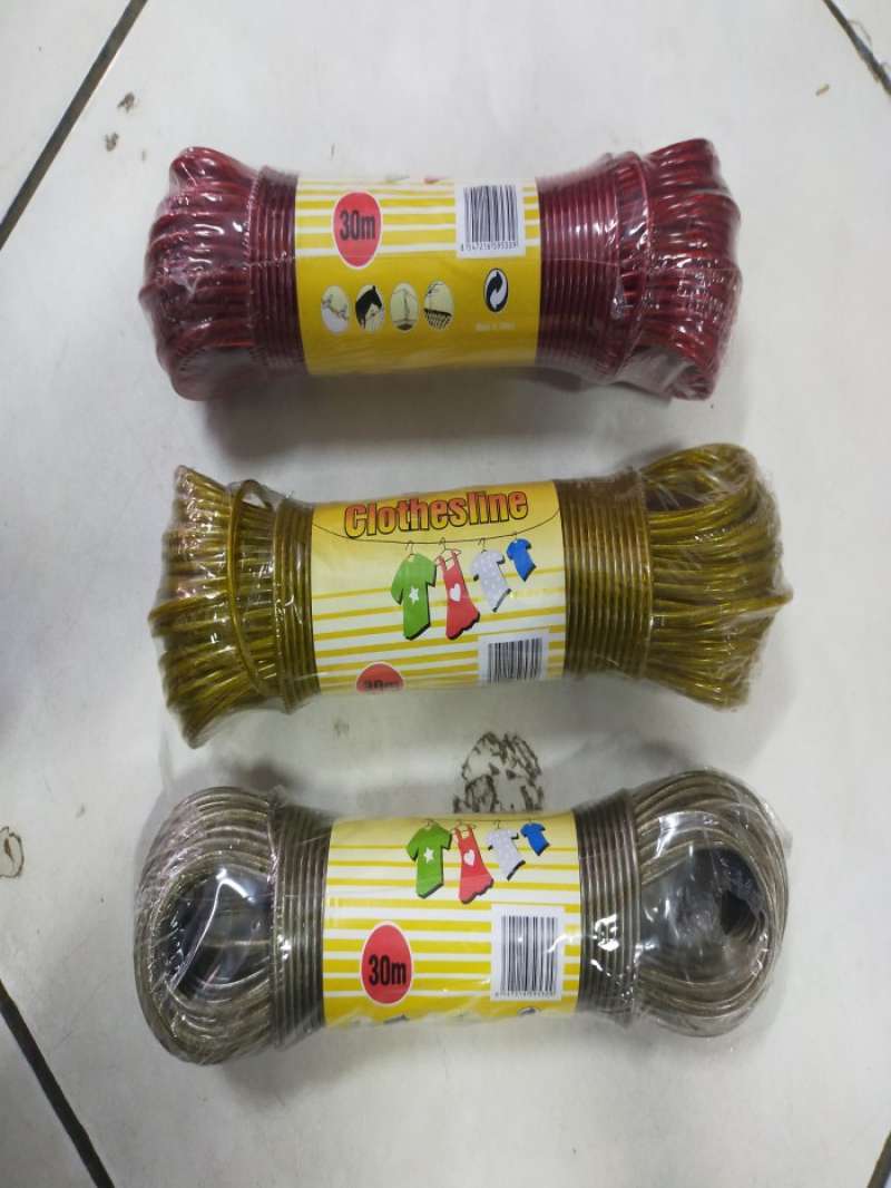 Jual Tali Jemuran 30 Meter / Kawat Sling Jemur Baju Di Seller Goetes ...