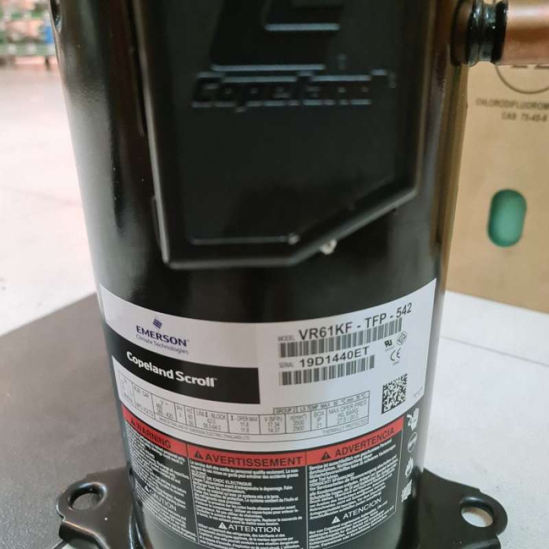 Promo compressor copeland 5pk (R22) VR 61 kc TFP 542 Diskon 23% di ...