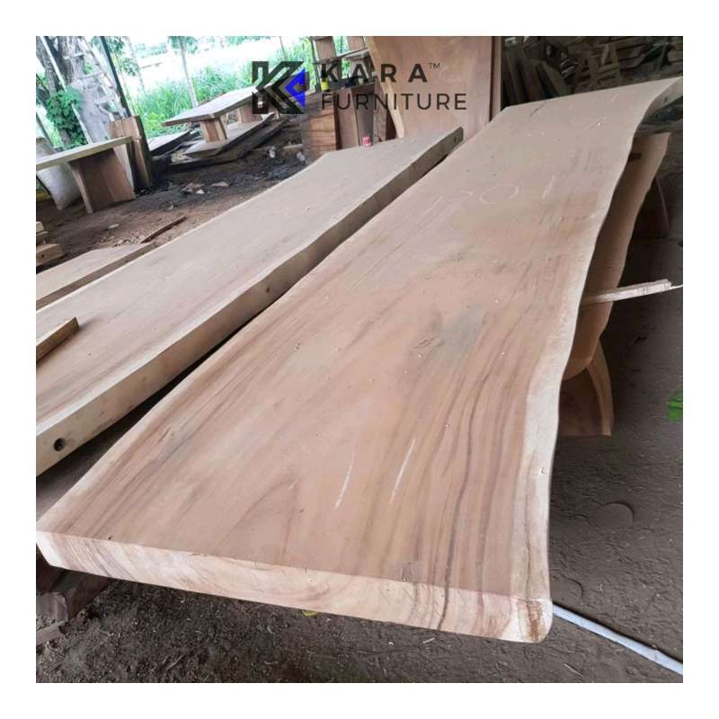 Promo Top Table Kayu Suar Solid Tanpa Sambung 200 X 80 X 6 Cm / Single ...
