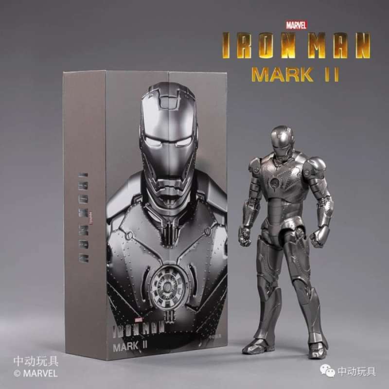 Promo Marvel ZD Toys Ironman Mark 2 ironman MK II Original Iron man ...