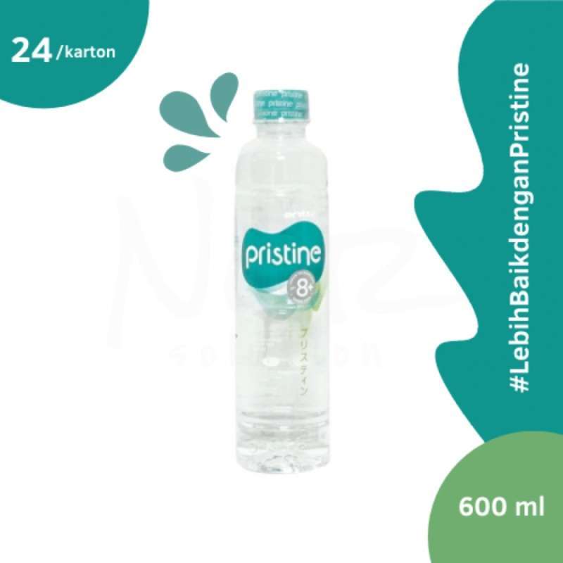 Promo Pristine8.6+ Air Mineral 600ml X 24pcs [karton] Diskon 5% Di Seller Cv Nur Solution ...