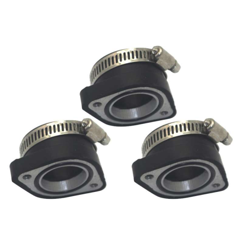 Jual 3x28mm Carb Carburetor Intake Pipe Adapter Manifold Boot For ...