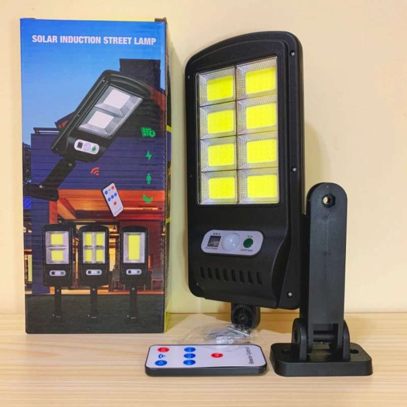 Jual Lampu Jalan Sorot 160 Led 8 Cob Tenaga Surya Sensor Otomatis Remote Di Seller Thunder Store ...