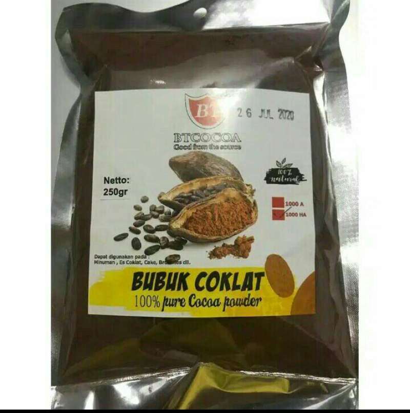 Jual Java Cocoa Dark 250 gram Repack pure no sugar di Seller Green ...