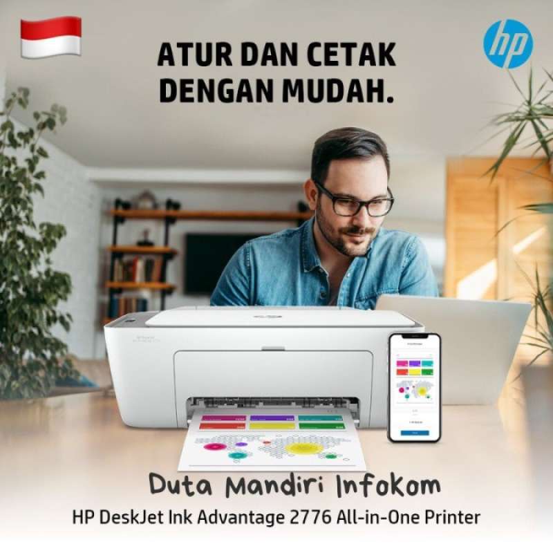 Promo HP Deskjet Ink Advantage 2775 All In One Printer Wireless Diskon ...