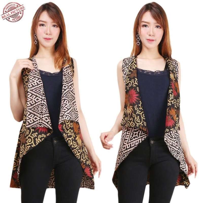 Jual Sale 2In1 Lathifa Outer Rompi Bolero Batik Wanita di Seller Baddas Garage - | Blibli