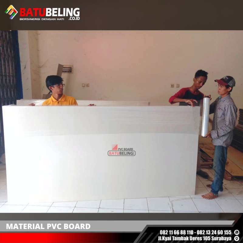 Jual Pvc Board Tebal 8mm Ukuran 122 X 244 Cm Tipe Standard Ivory ...