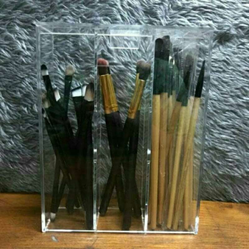 Promo Acrylic Tempat Brush Kecil , Akrilik Diskon 33% di Seller Lulla ...