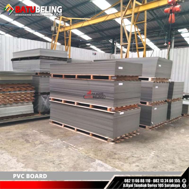 Jual Pvc Board Tebal 8mm Ukuran 122 X 244 Cm Tipe Medium Hitam Density ...