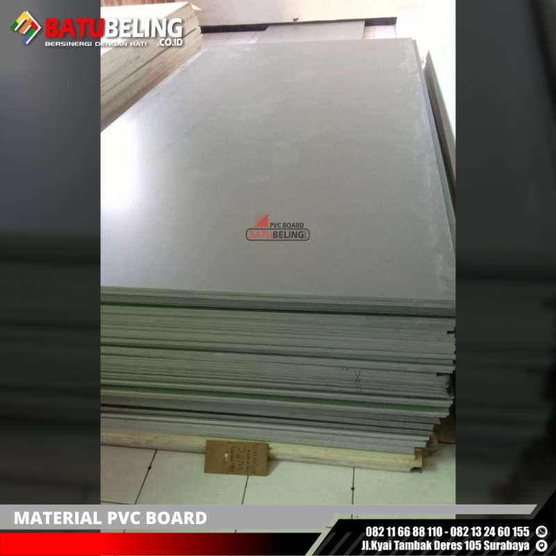 Jual Pvc Board Tebal 8mm Ukuran 122 X 244 Cm Tipe Medium Hitam Density ...