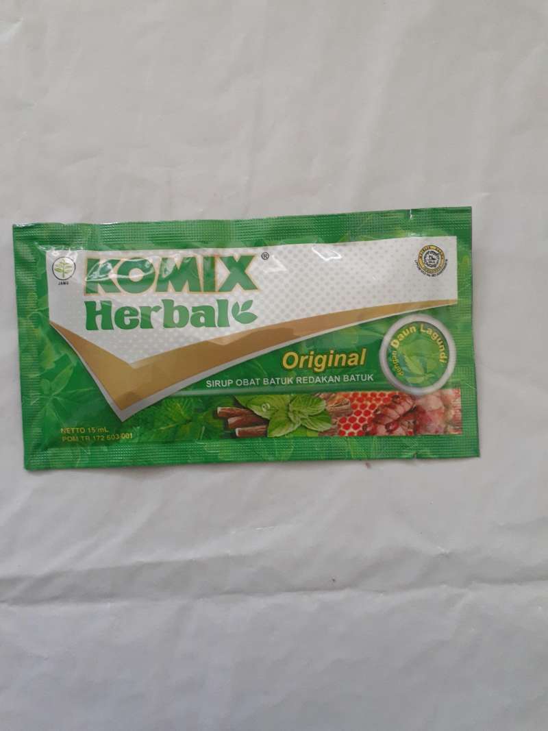Jual komix herbal original 1 sachet @ 15 ml di Seller rediali - Kota ...