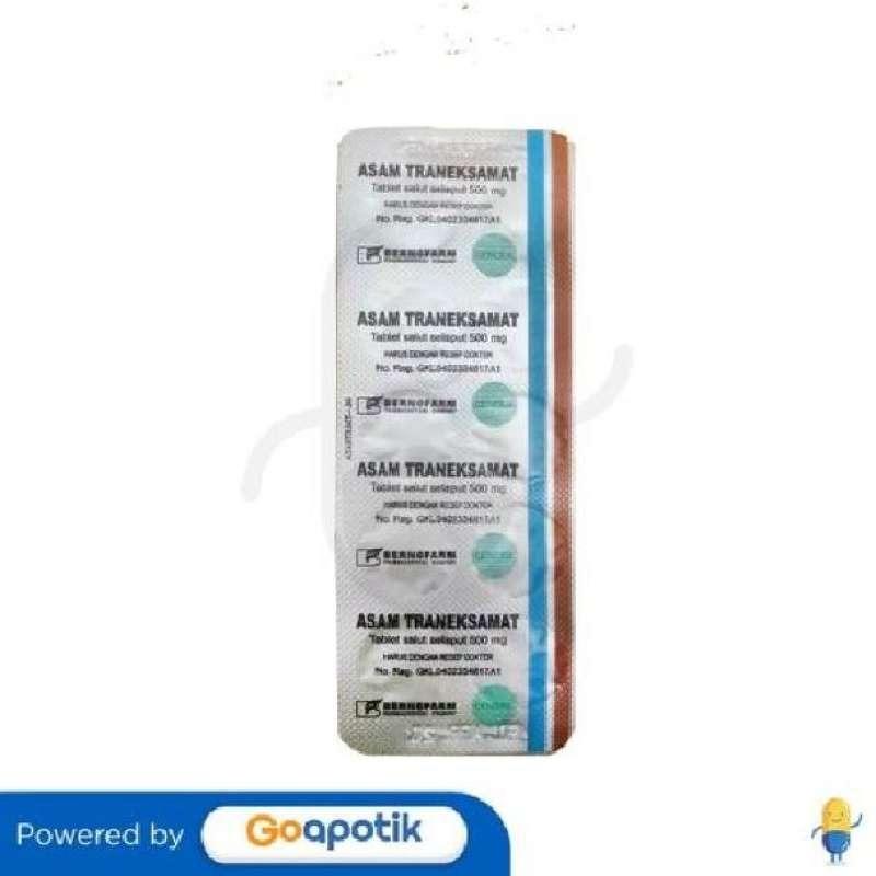 Jual ASAM TRANEKSAMAT BERNOFARM 500 MG STRIP 10 TABLET di Seller APOTEK ...