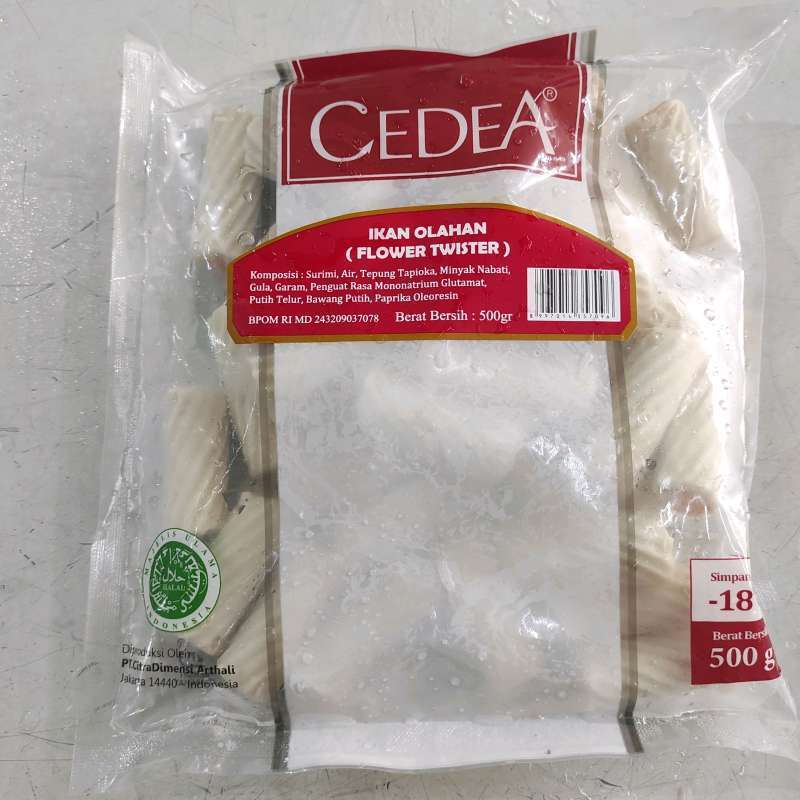 Jual Cedea Flower Twister / Ikan Olahan 500g Di Seller Gaul Frozen ...
