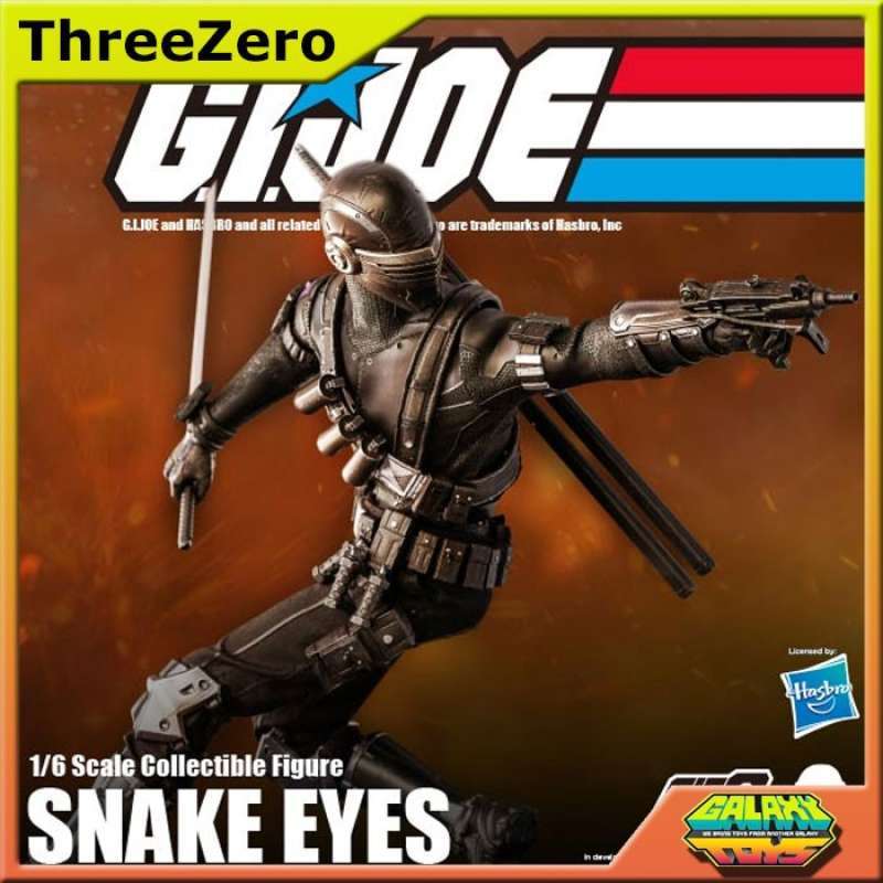 Jual ThreeZero 3A G.I. Joe 1/6 Snake Eyes Action Figure di Seller ...