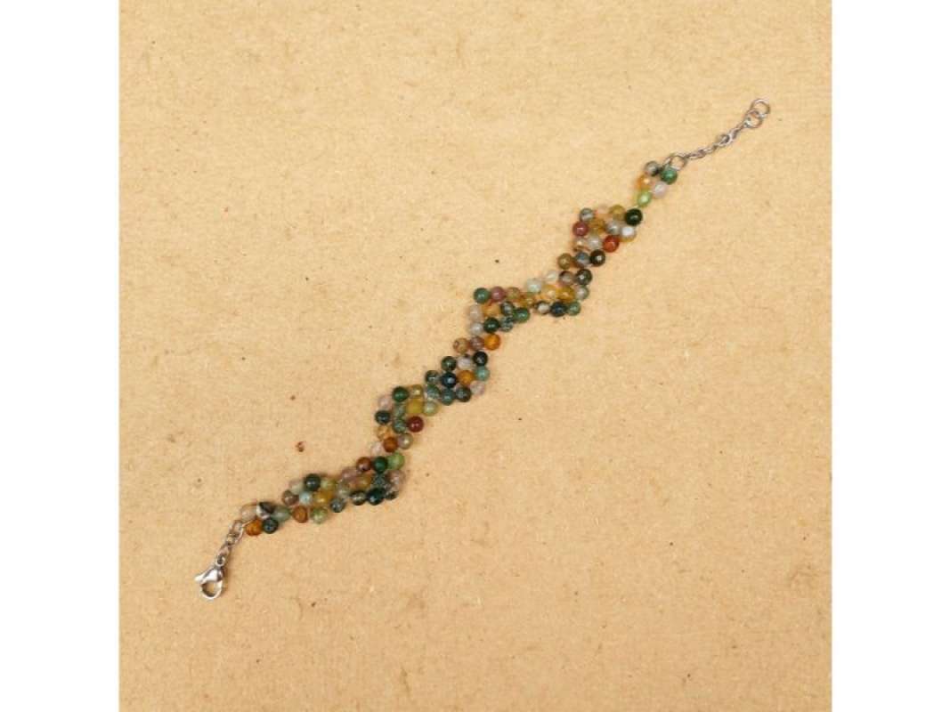 Jual Yefe Gelang Batu Alam Natural Simple Beadwork Wanita di Seller MB ...