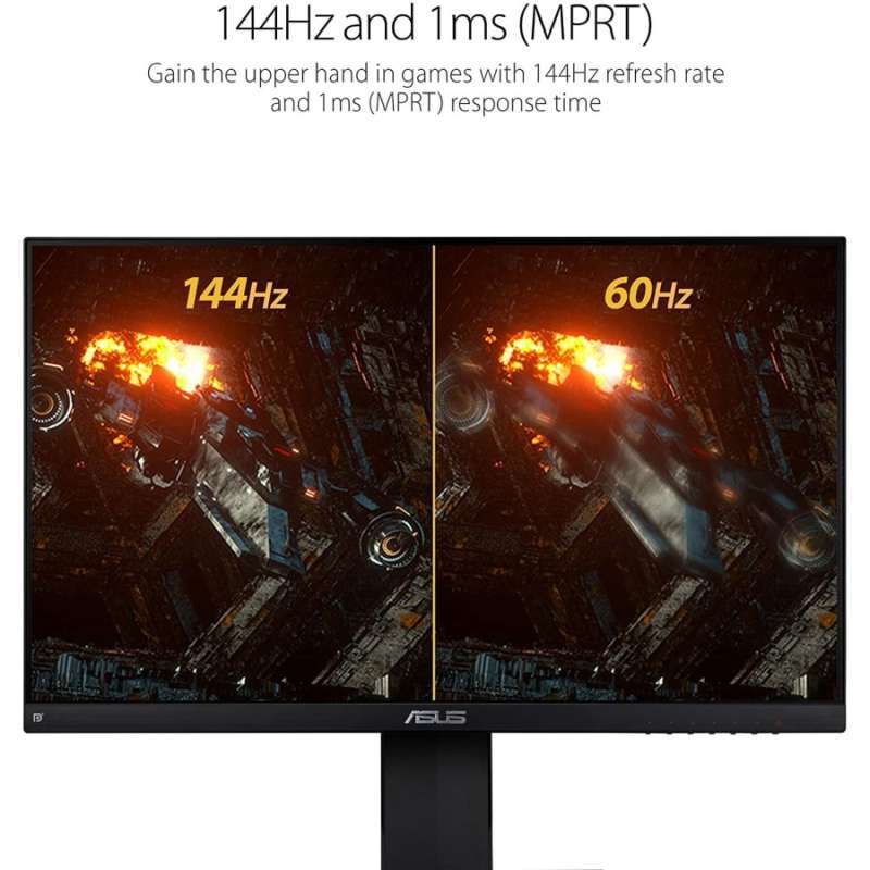 Jual Asus Tuf Vg249q 23.8inch 144hz 1ms Full Hd Freesync Gaming Led ...