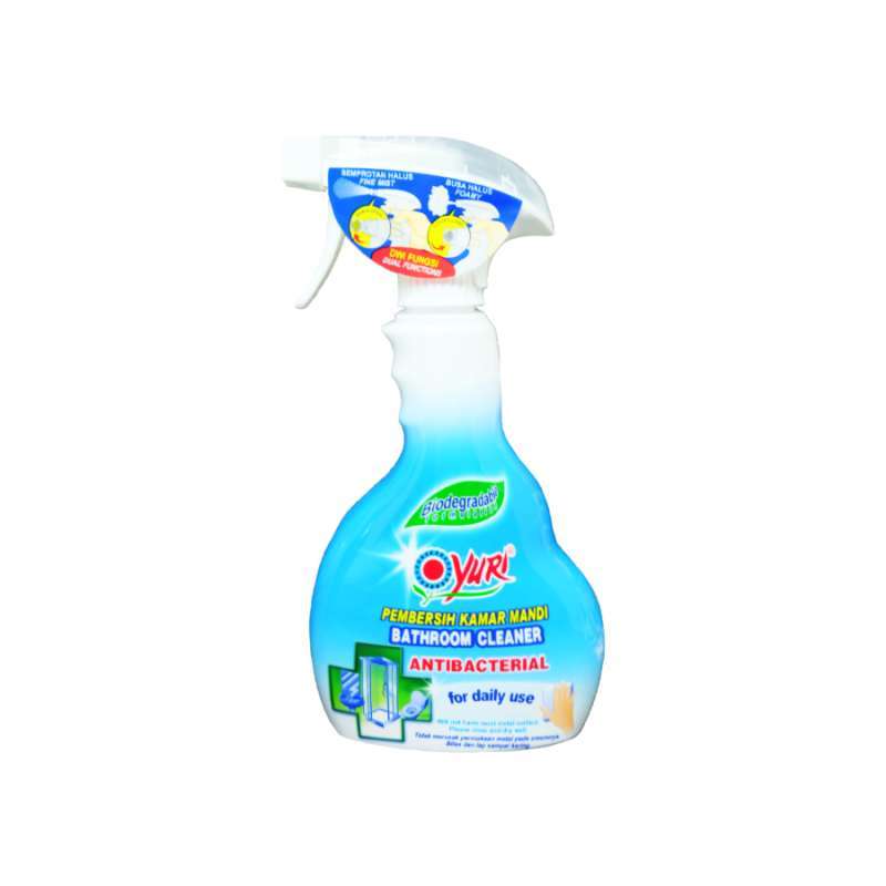 Jual YURI BATHROOM CLEANER PEMBERSIH KAMAR MANDI 500 ML BOTOL SPRAY di ...