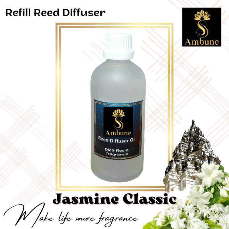 Jual refill pengharum ruangan Diffuser Jasmine Classic 100 ml - Putih di Seller Ambune - DMS ...