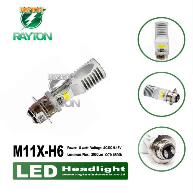 Promo RTD Rayton Lampu Utama / Lampu Depan Motor LED M11X Diskon 10% di ...
